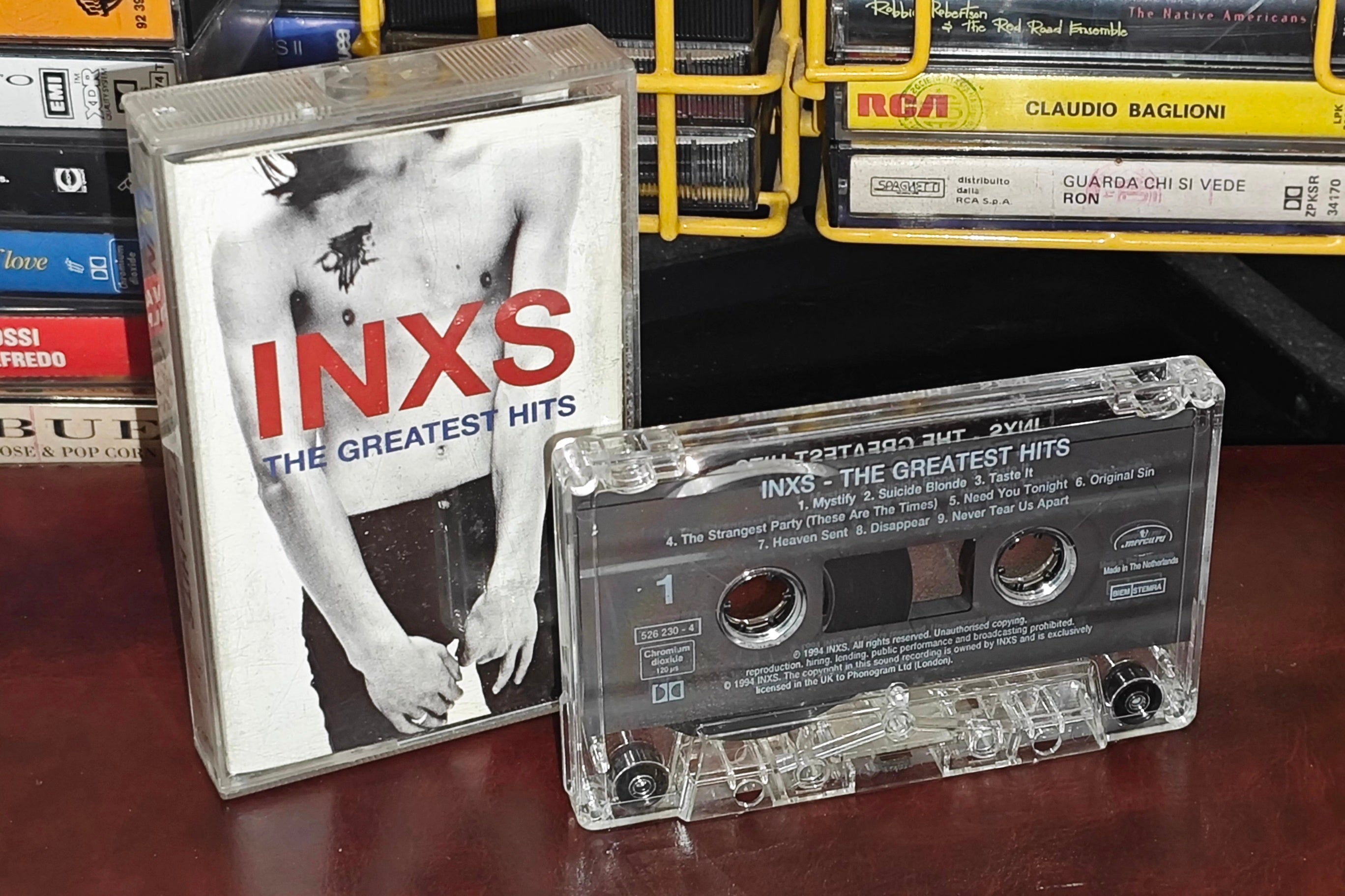 INXS - "The greatest hits" (original 1994 press) – Dirt tapes