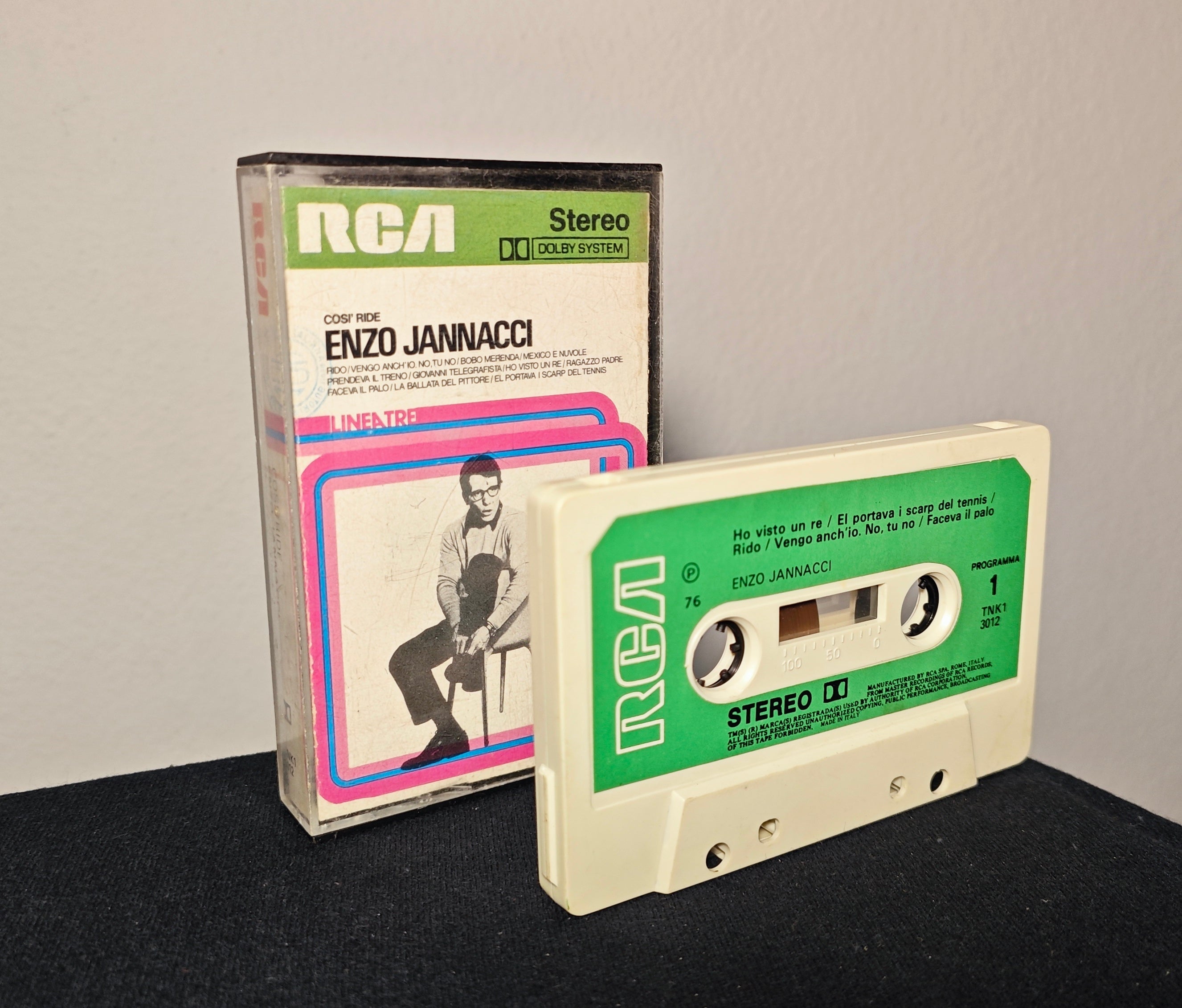 Enzo Jannacci - "Così ride" (BEST OF, original 1976 press) – Dirt tapes