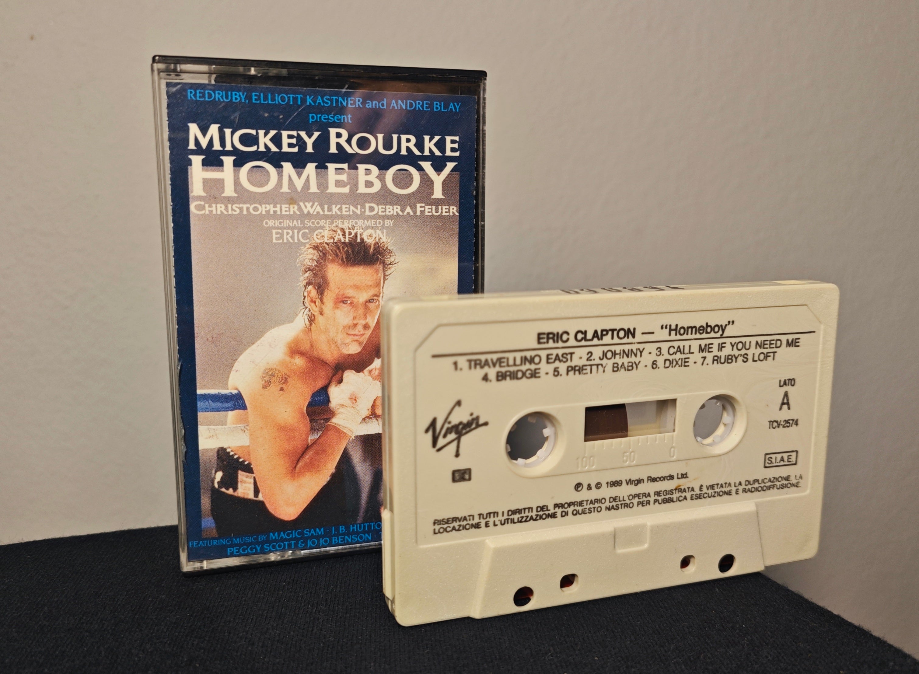 Eric Clapton - "Homeboy original soundtrack" (original 1989 press ...