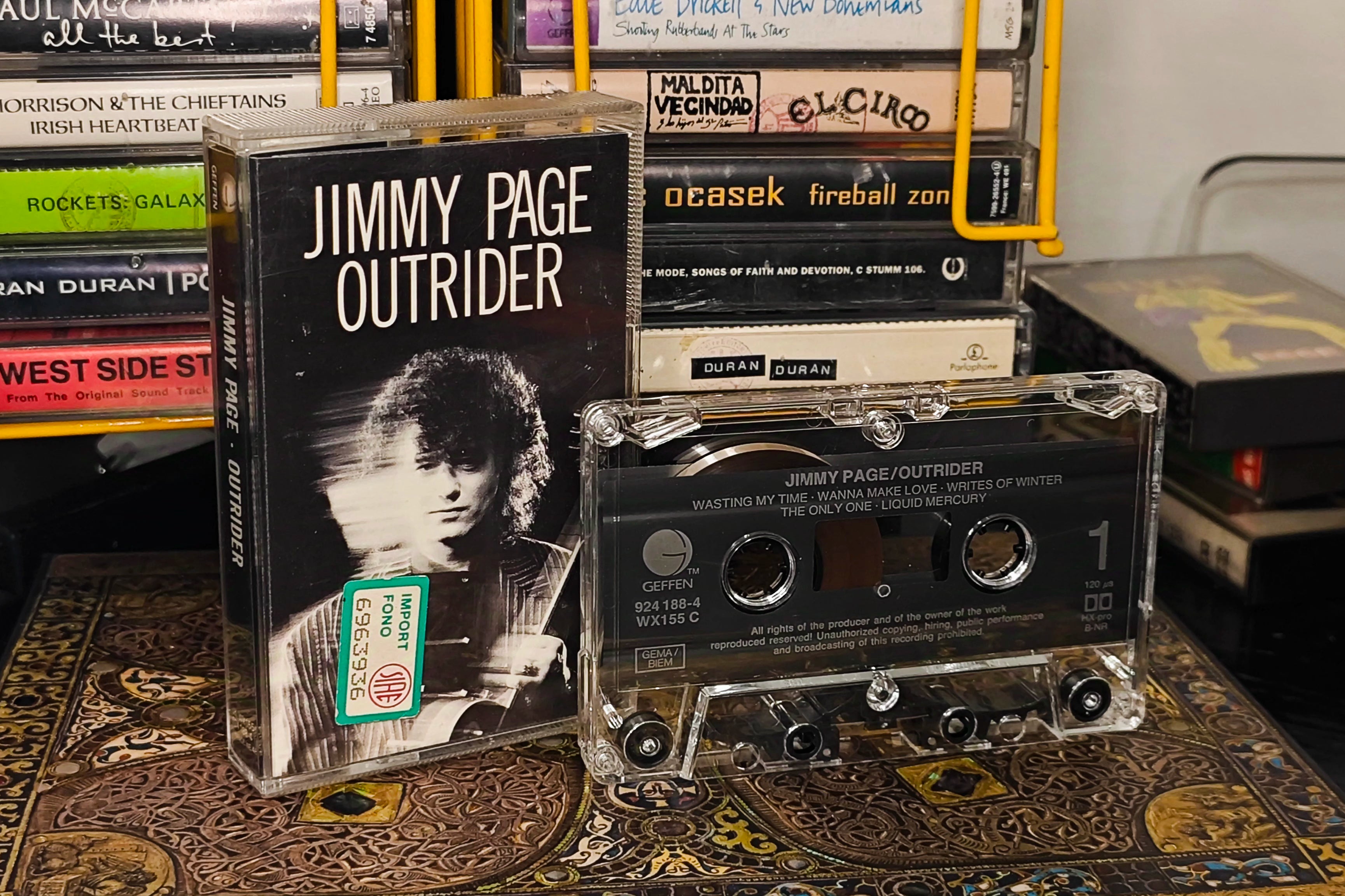 Jimmy Page - "Outrider" (original 1988 press) – Dirt tapes