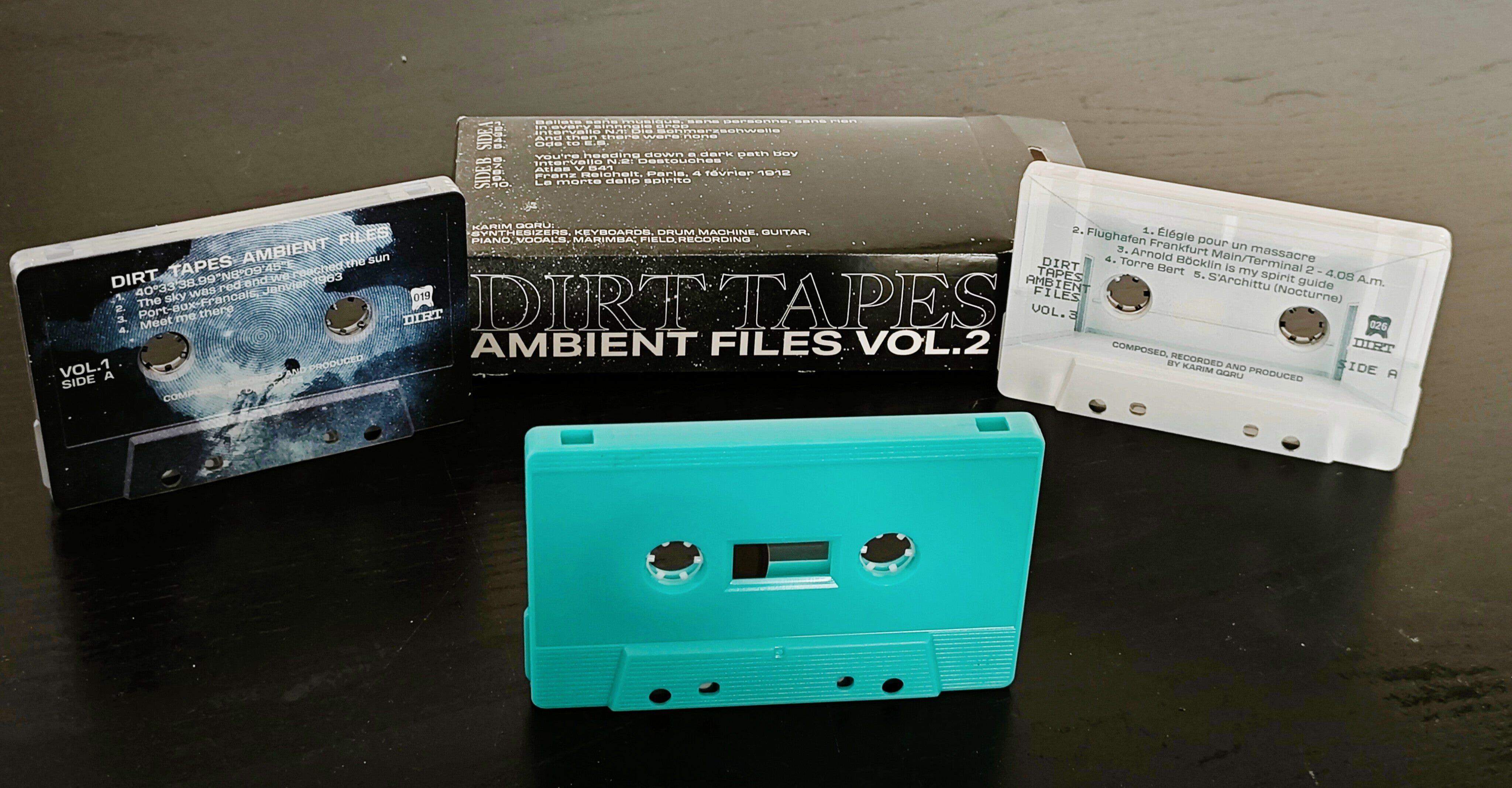 Dirt Tapes Ambient Files Space Trilogy: "VOL.1" + "VOL.2" + "VOL.3 ...