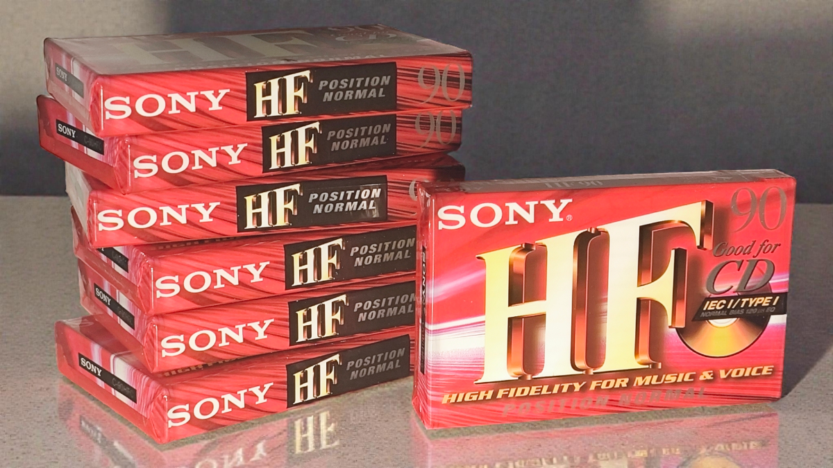 Sony HF-90 IEC I (original 2001 stock) – Dirt tapes