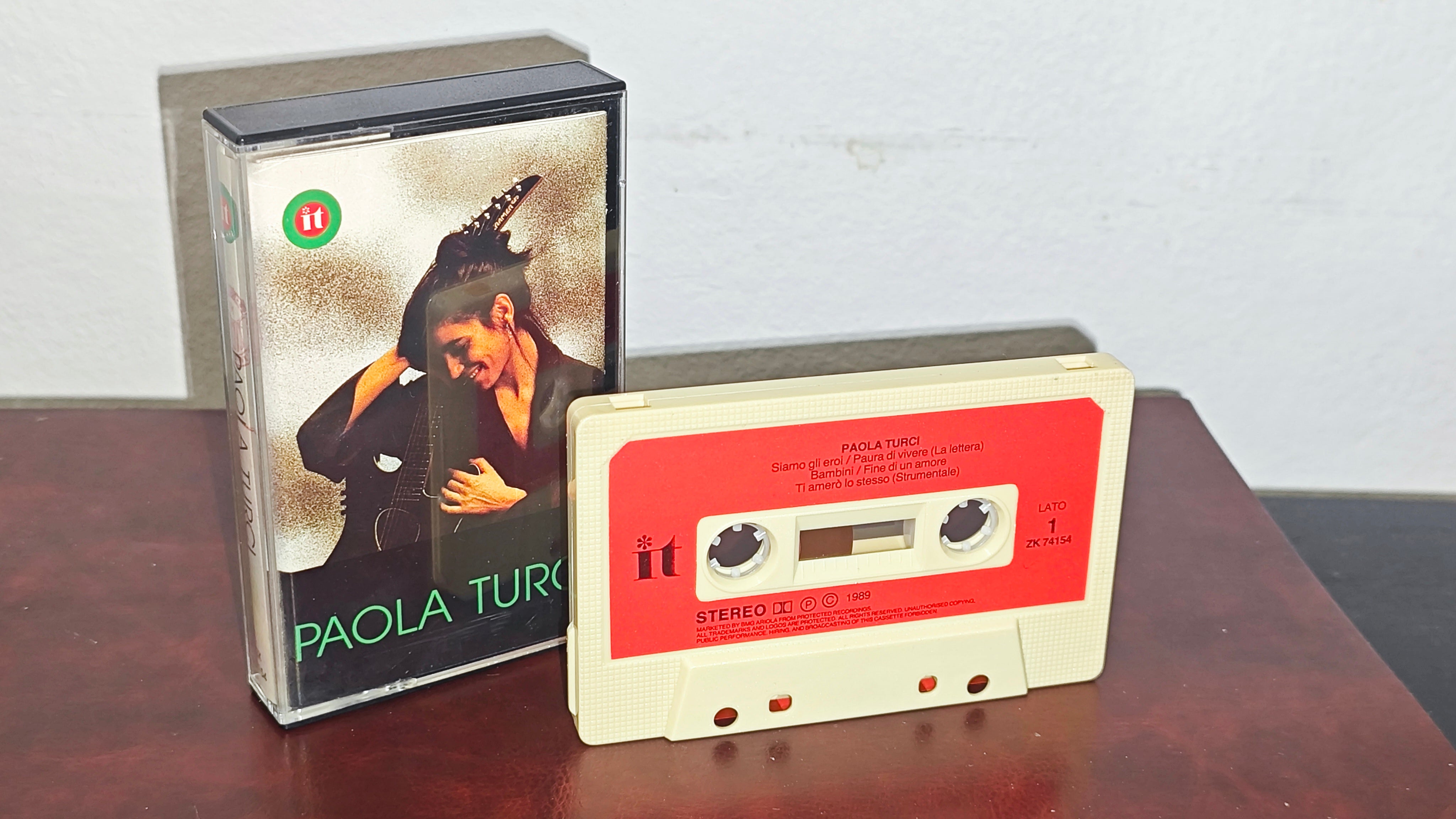 Paola Turci - "Paola Turci" (original 1989 press) – Dirt tapes